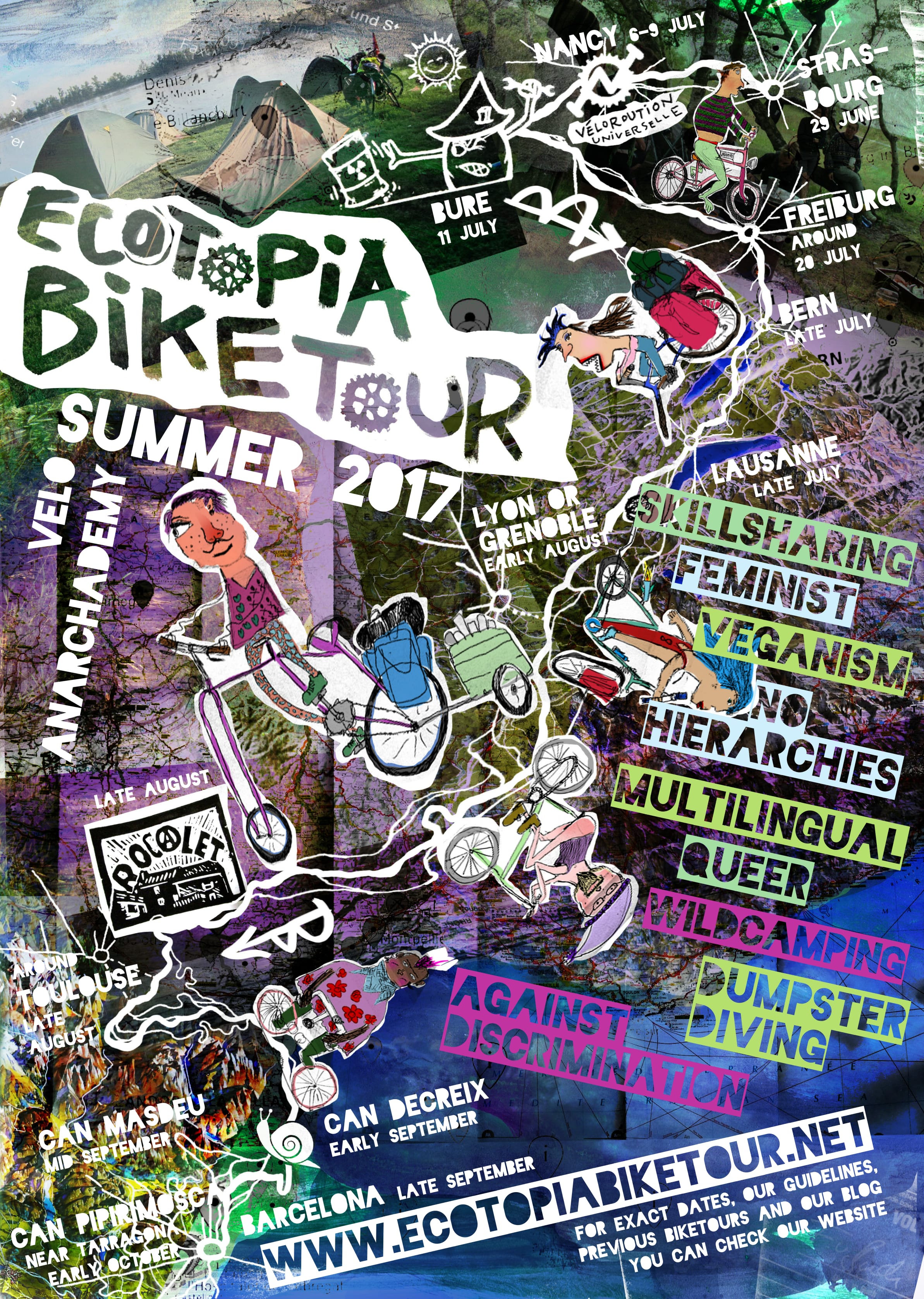 Leaflets and Posters (2017) – Ecotopia Biketour