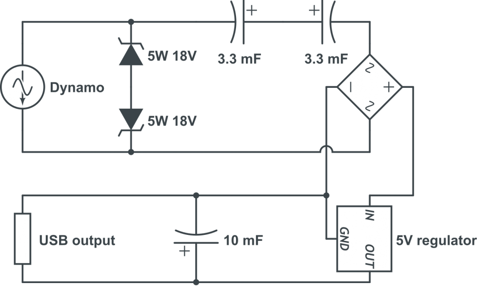 Picking a circuit for the dynamo-powered USB port, part 2 – Ecotopia ...