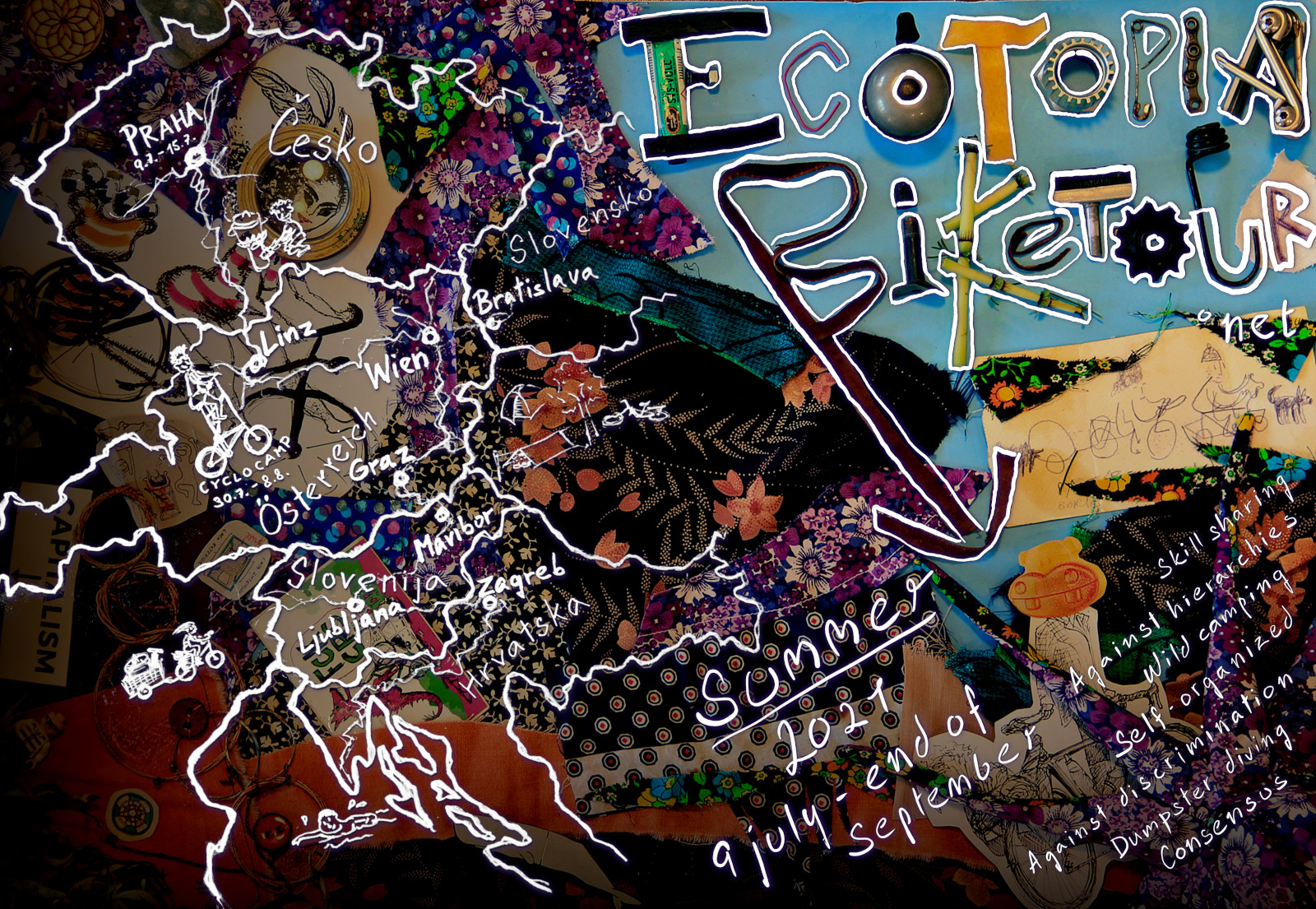 Posters and Flyers (2021) – Ecotopia Biketour